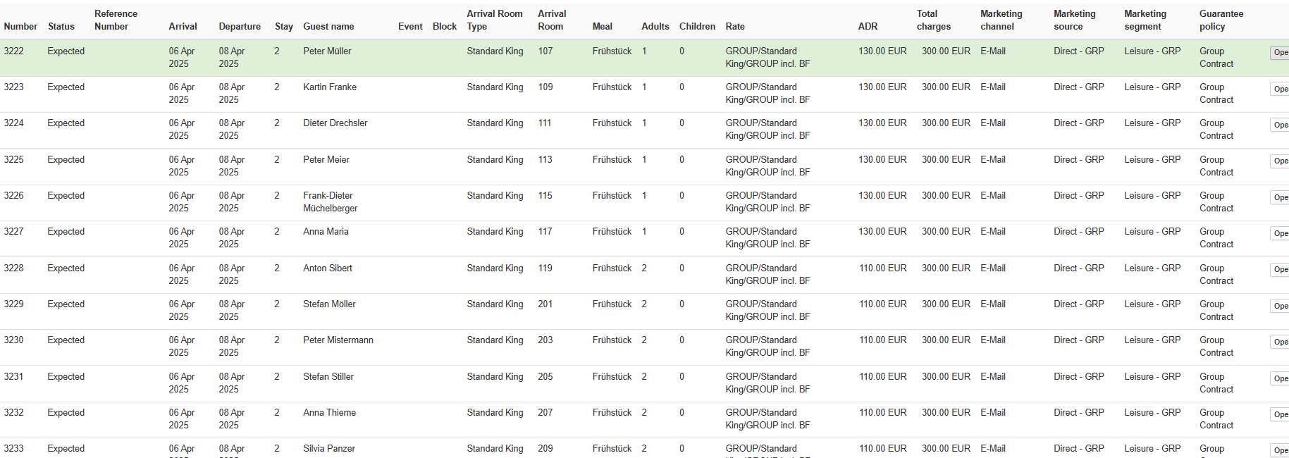 Simplify group bookings with our new rooming list upload feature